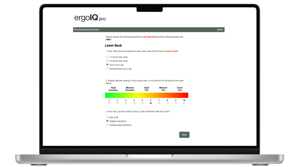 Ergonomics Software ergoIQ | Humanscale Consulting
